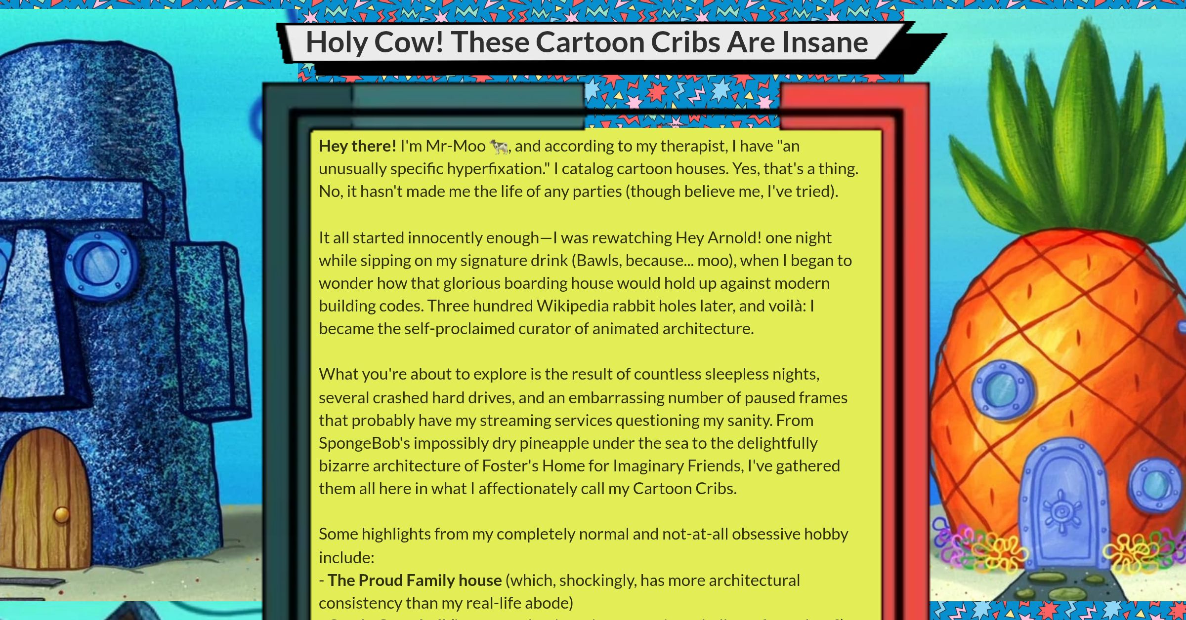 Iconic Cartoon Homes: Animation's Most Famous Houses